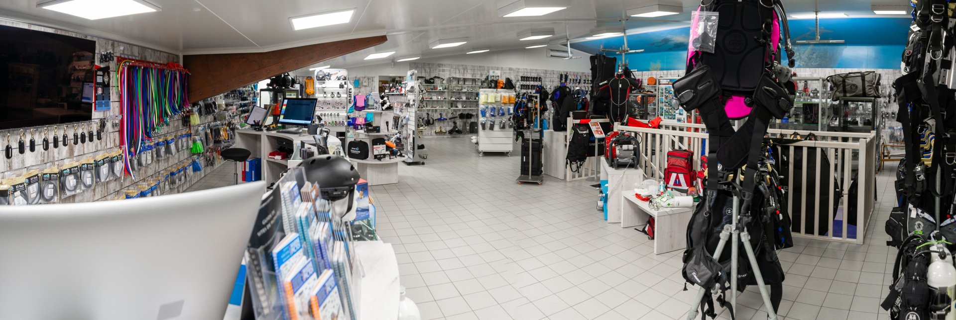 Notre magasin | Diving Shop Immersion