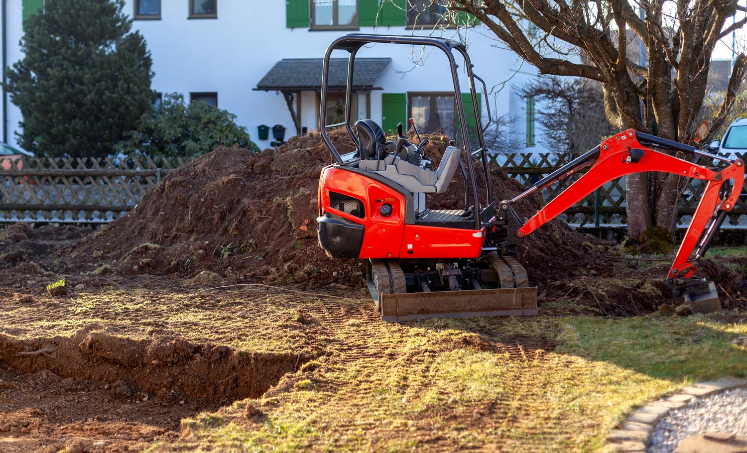 Backhoe Professionals | Columbus, OH | A-Plumbing