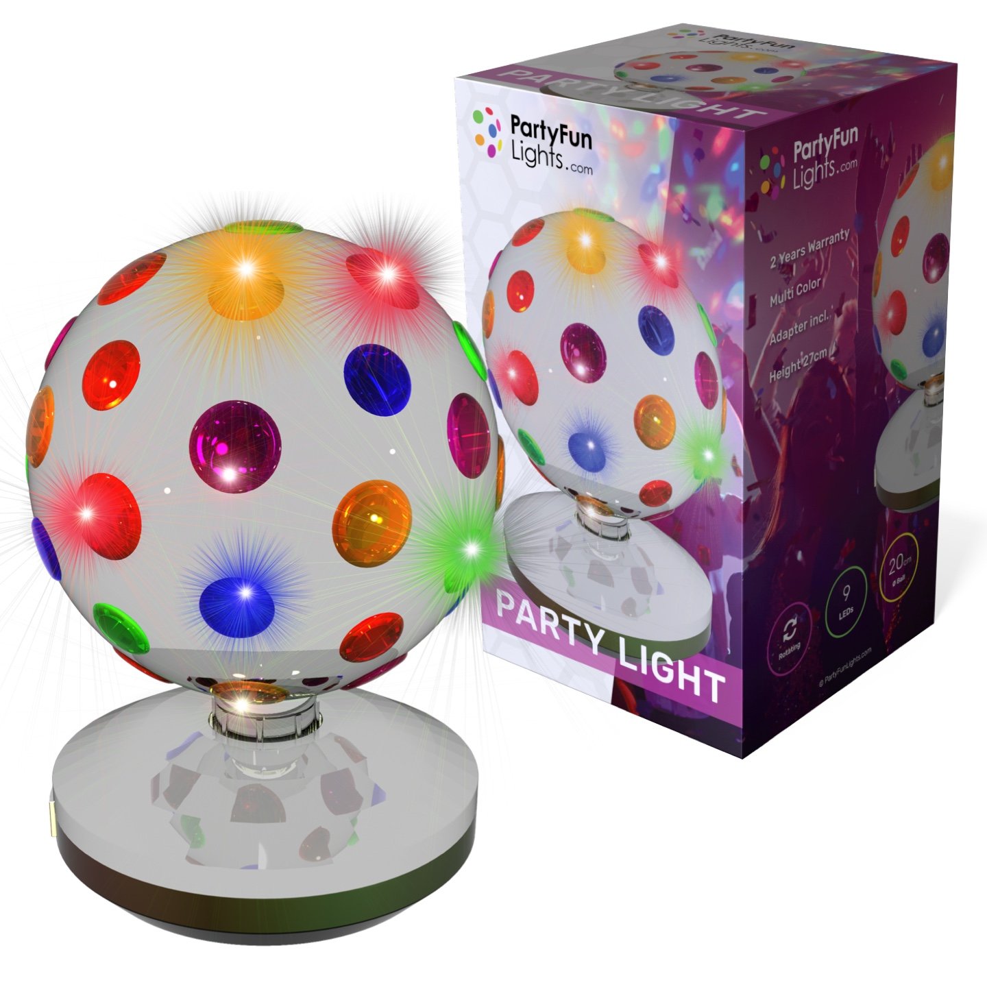 Party Lights, Mirror Balls and Party Sets | PartyFunLights.com