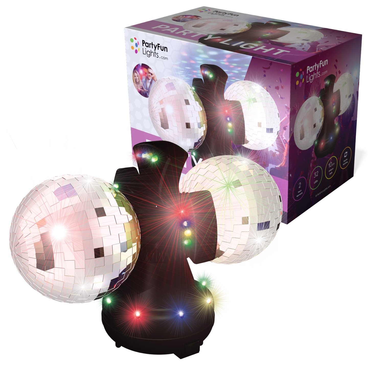 Party Lights, Mirror Balls and Party Sets | PartyFunLights.com