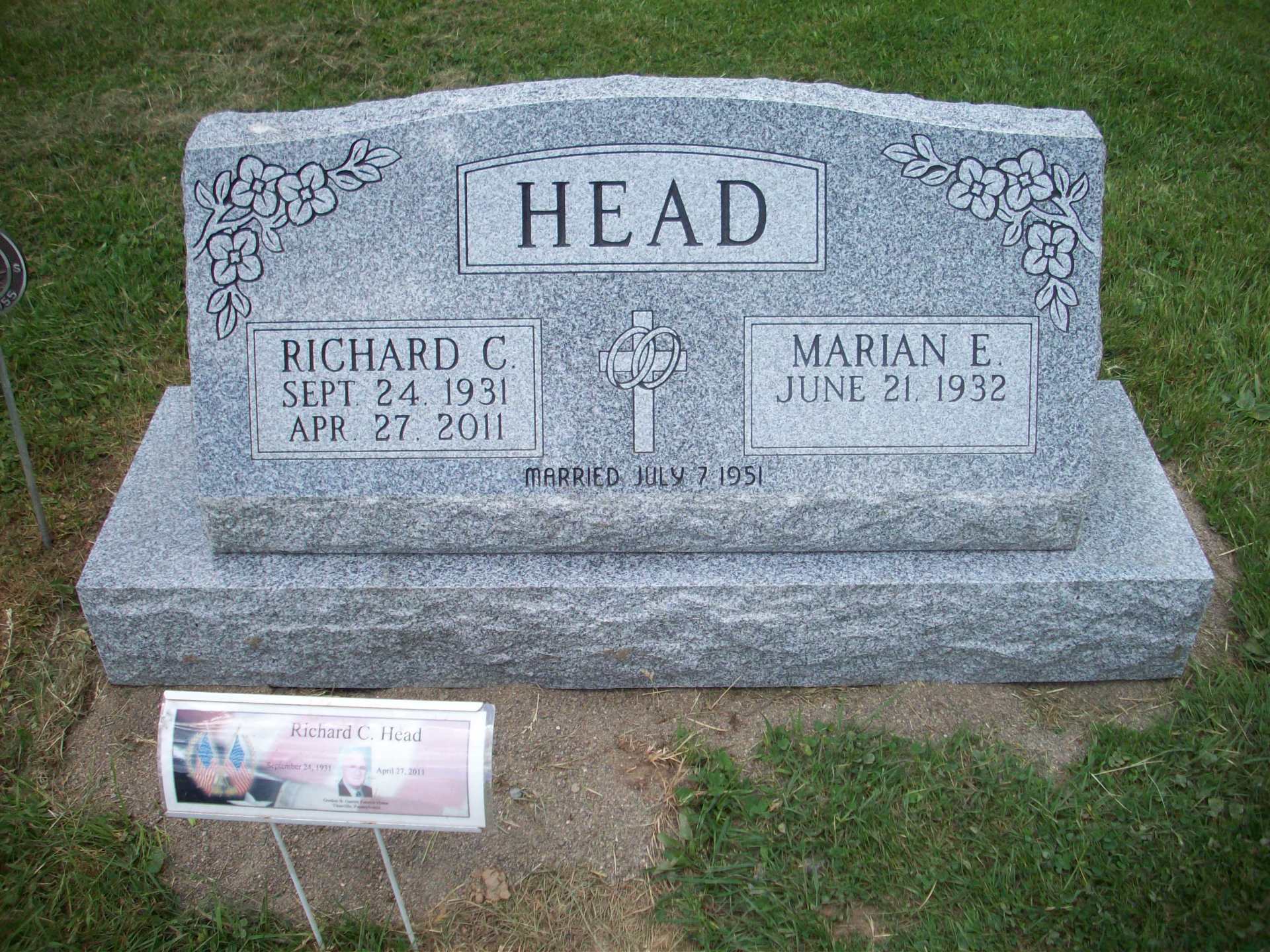 Gravestone Markers | Franklin & Seneca, PA | Franklin Granite Works ...