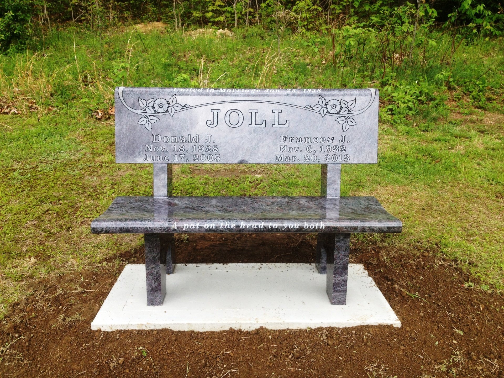 Gravestone Markers | Franklin & Seneca, PA | Franklin Granite Works ...