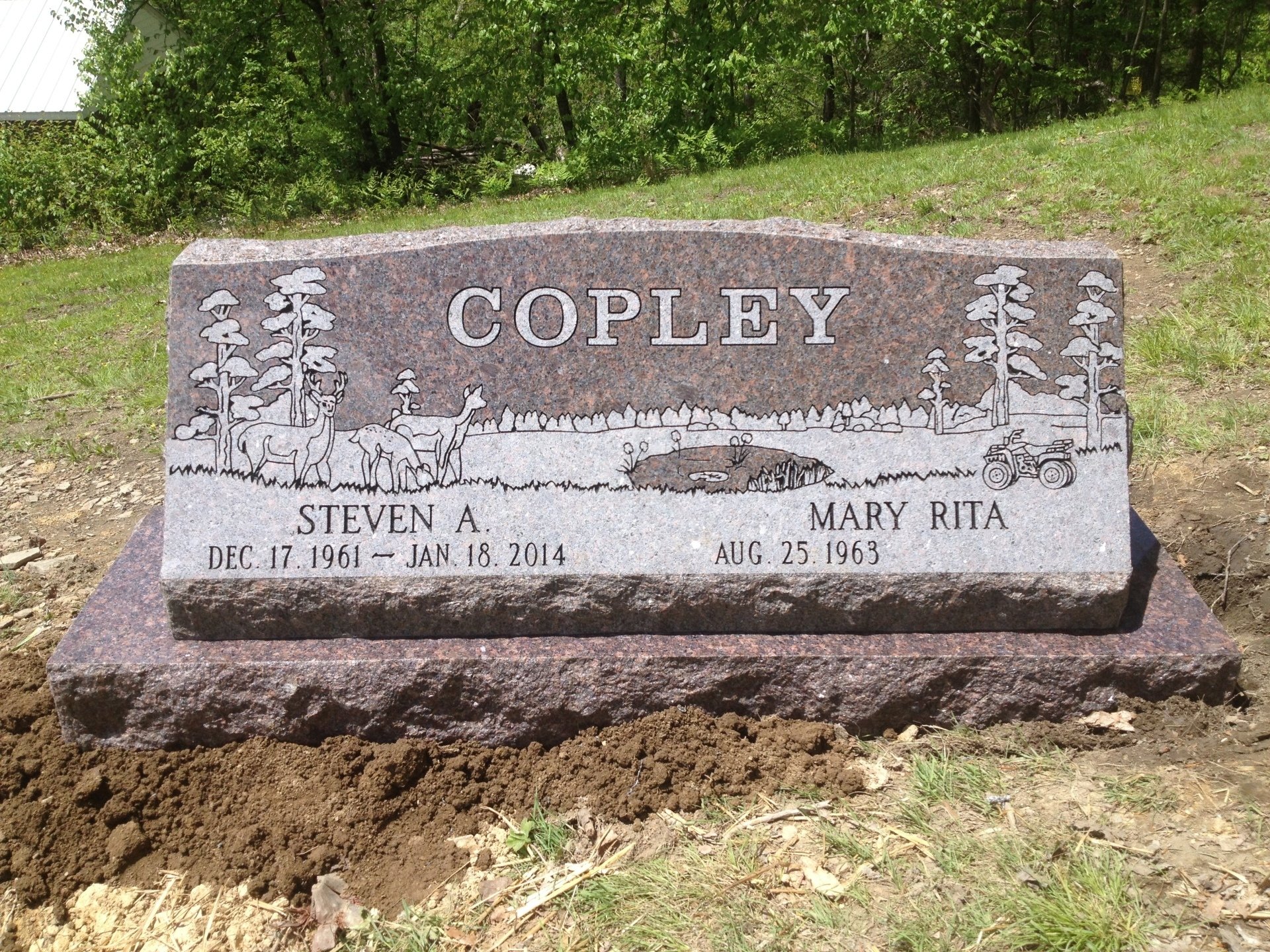 Gravestone Markers | Franklin & Seneca, PA | Franklin Granite Works ...