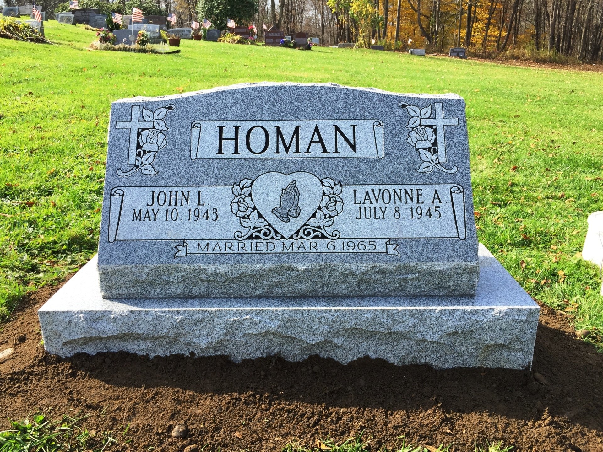 Gravestone Markers | Franklin & Seneca, PA | Franklin Granite Works ...