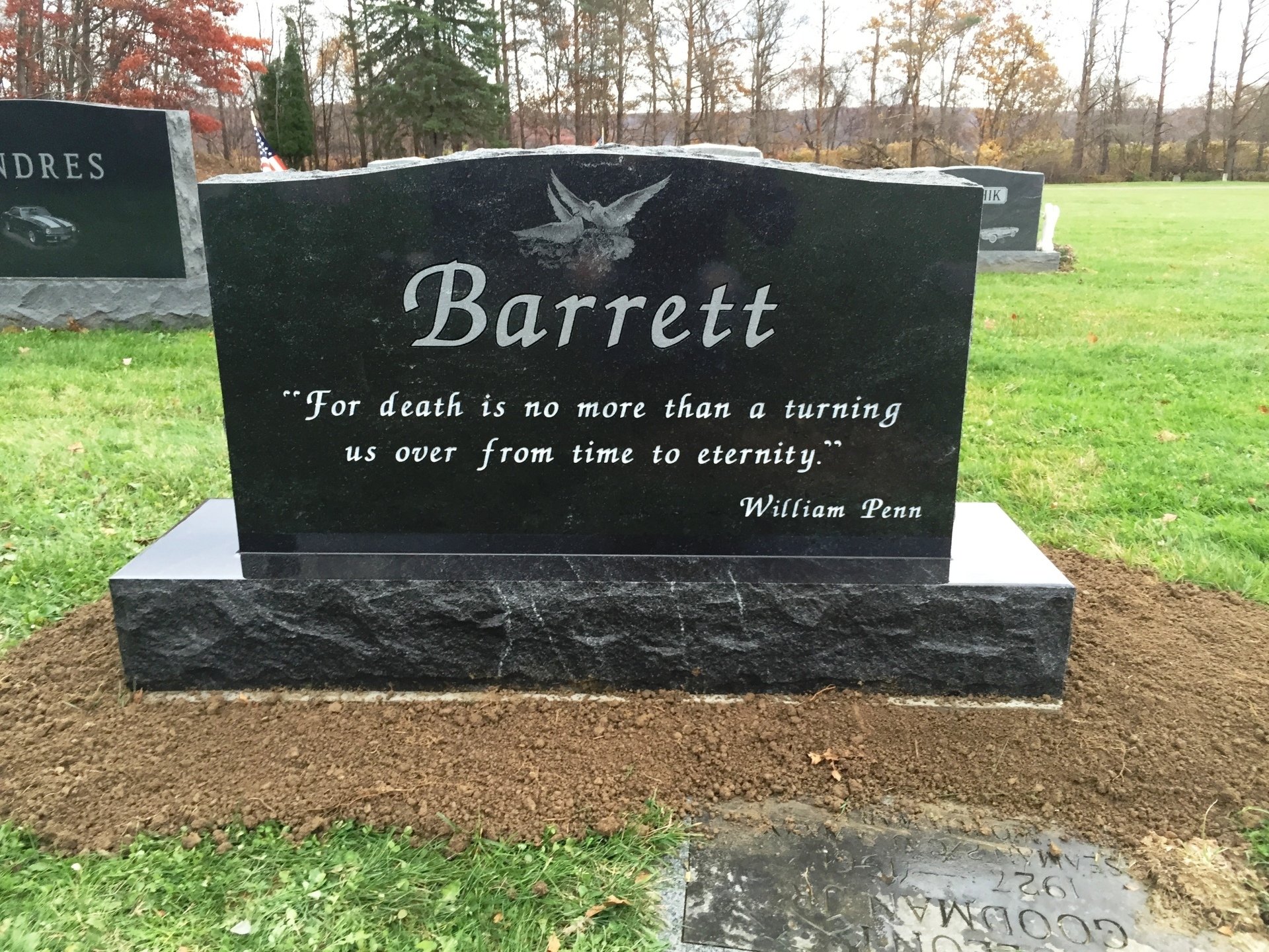 Gravestone Markers | Franklin & Seneca, PA | Franklin Granite Works ...