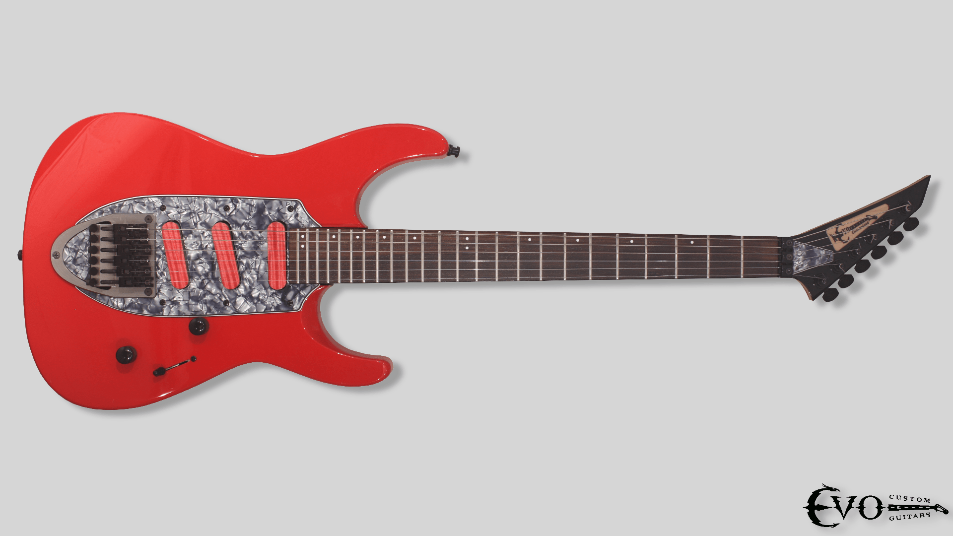 Red Jackson - Custom Build Gitaar