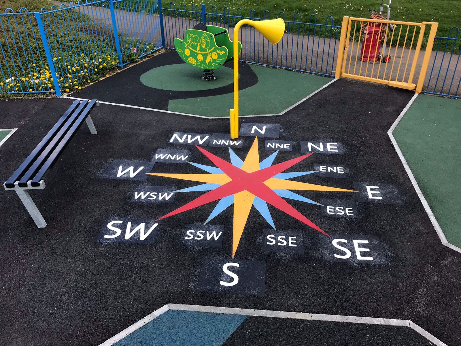 Thermoplastic ground graphics by Just Markings Ltd