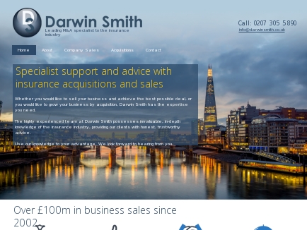 Advice from Darwin Smith - Mergers & Acquisitions in the insurance industry