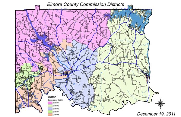 District Maps | Elmore County Commission | Elmore County, AL