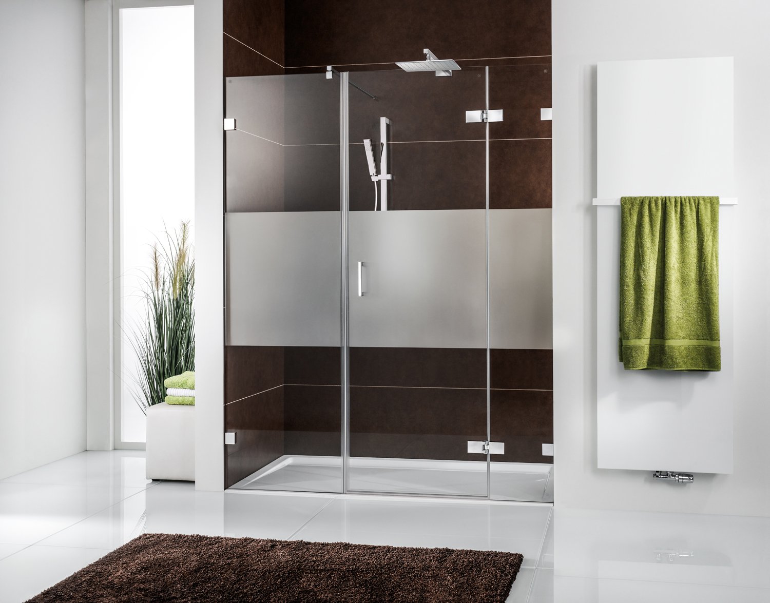 Duschtür Nische nach Maß | FRANK Duschkabinen Design