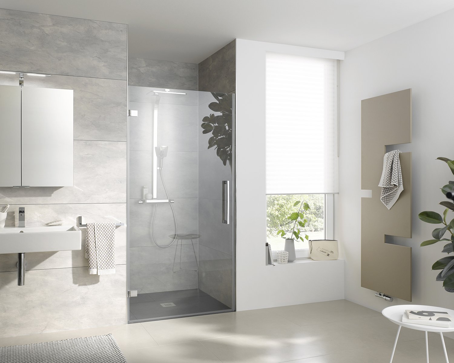 Duschtür Nische nach Maß | FRANK Duschkabinen Design