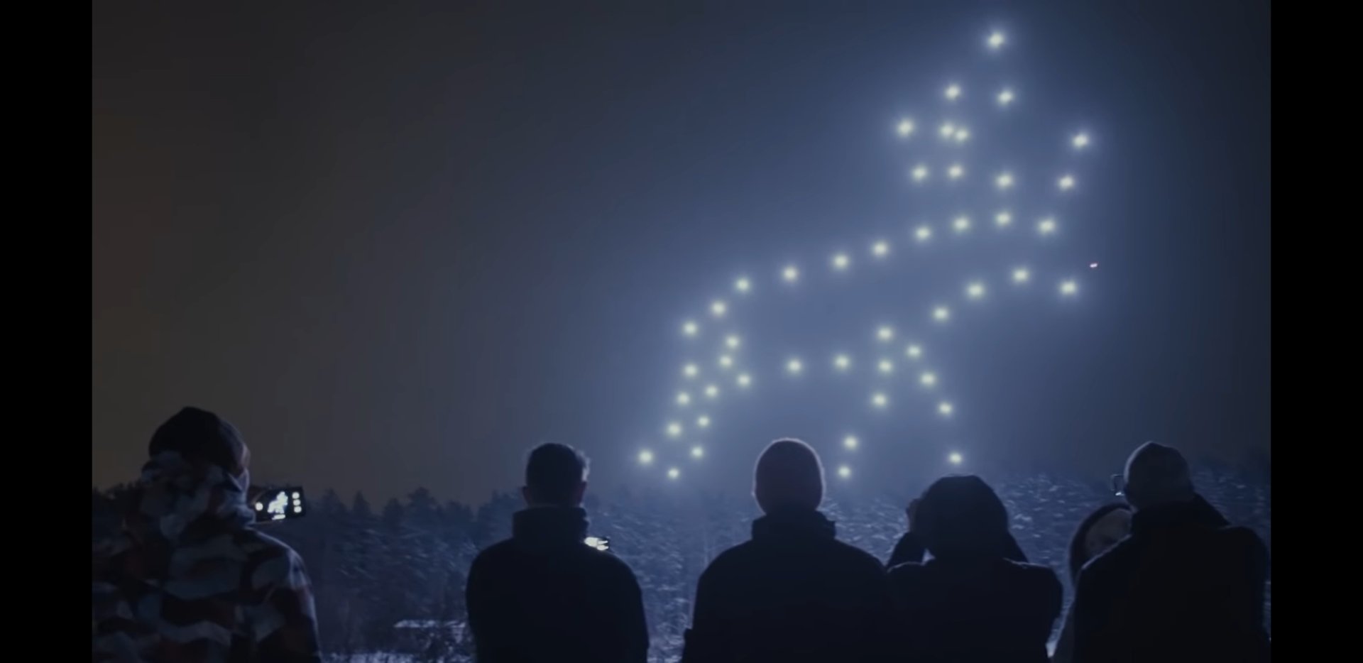 Swarmtech Drones - Gallery. See what a drone lightshow can do!