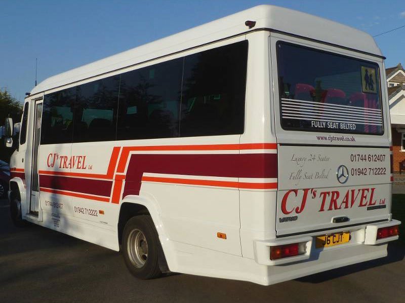 Wedding transport by C.J's Travel Ltd