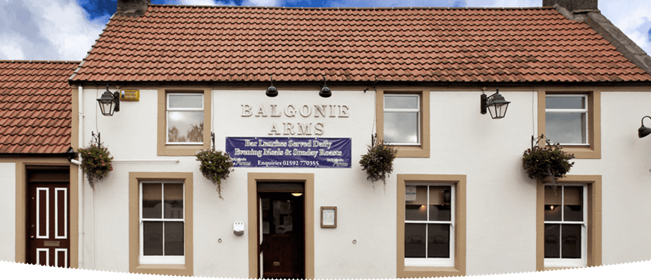 Pub offering live music and good food | The Balgonie Arms