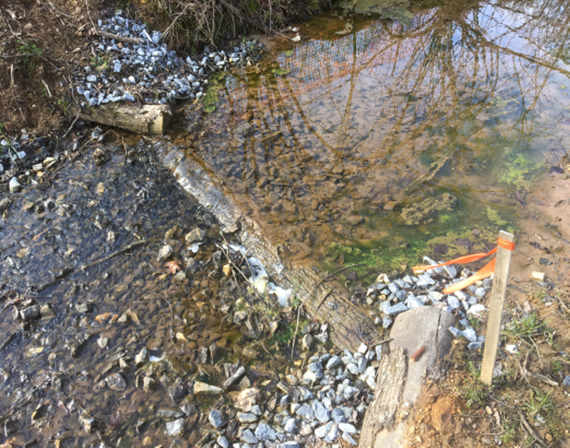Slab Cabin Run Erosion