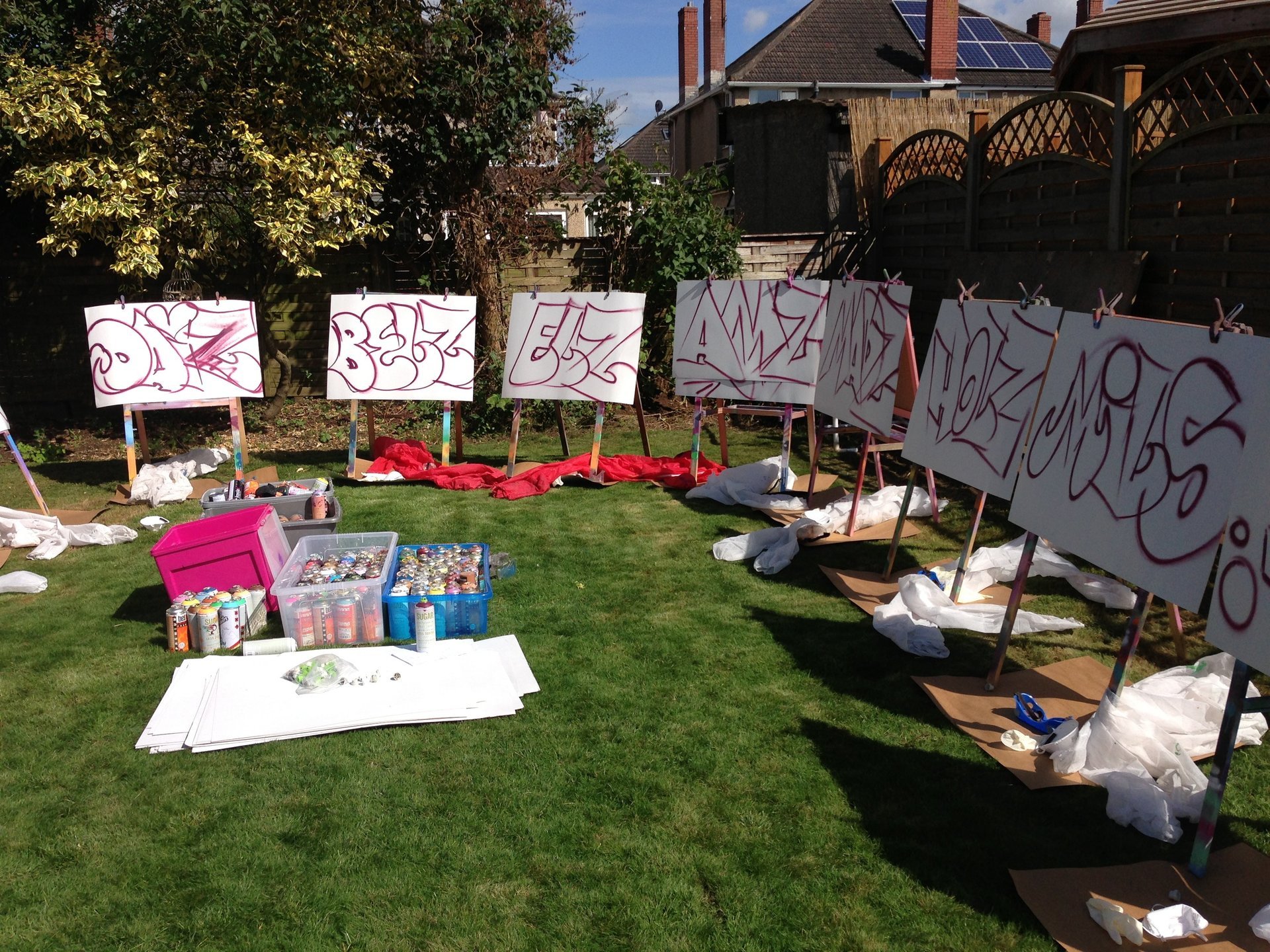 Graffiti Birthday Parties