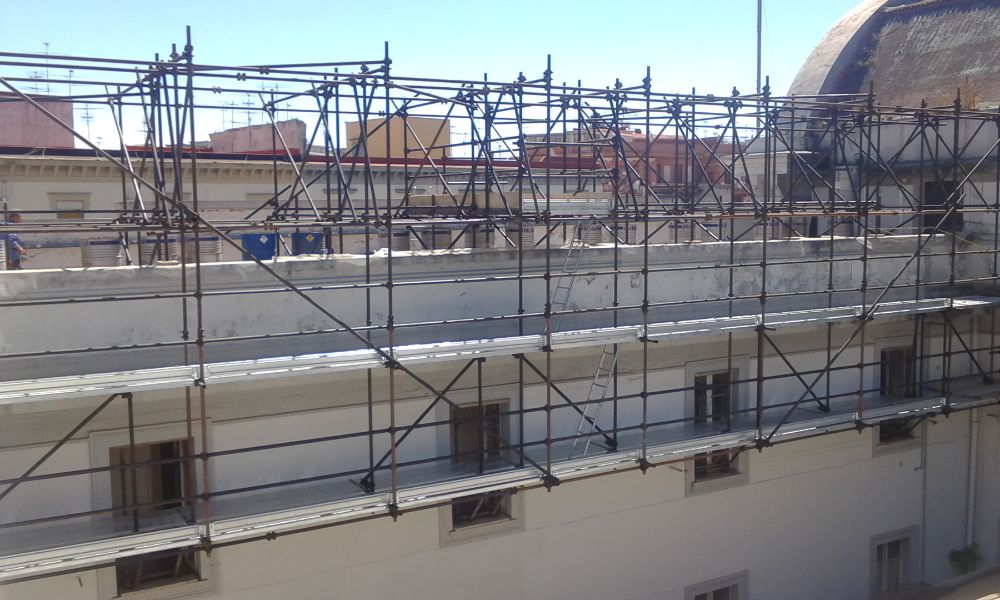 Noleggio impalcature sospese | Casoria, NA | Ponteco SRL