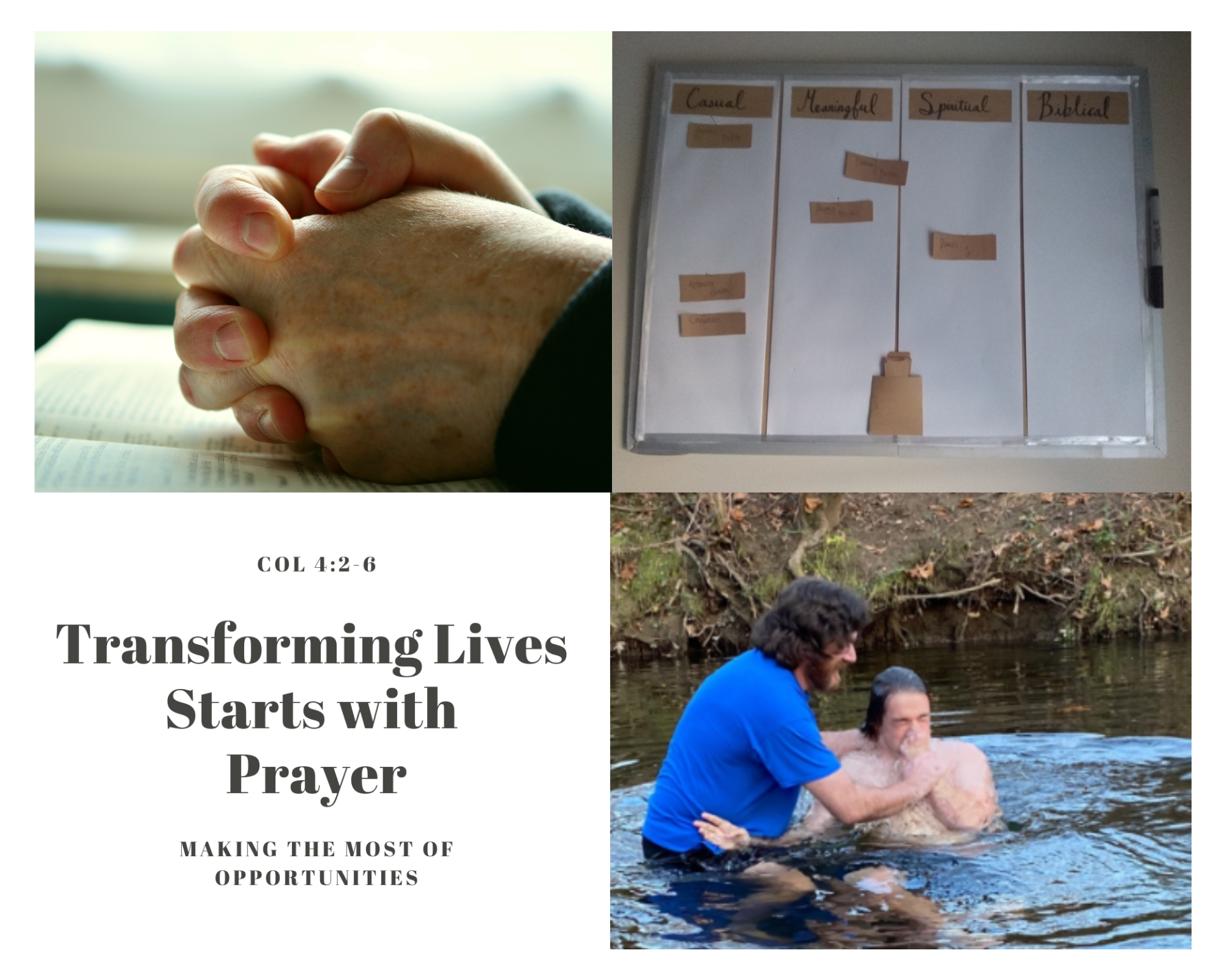 Transform Lives for Christ