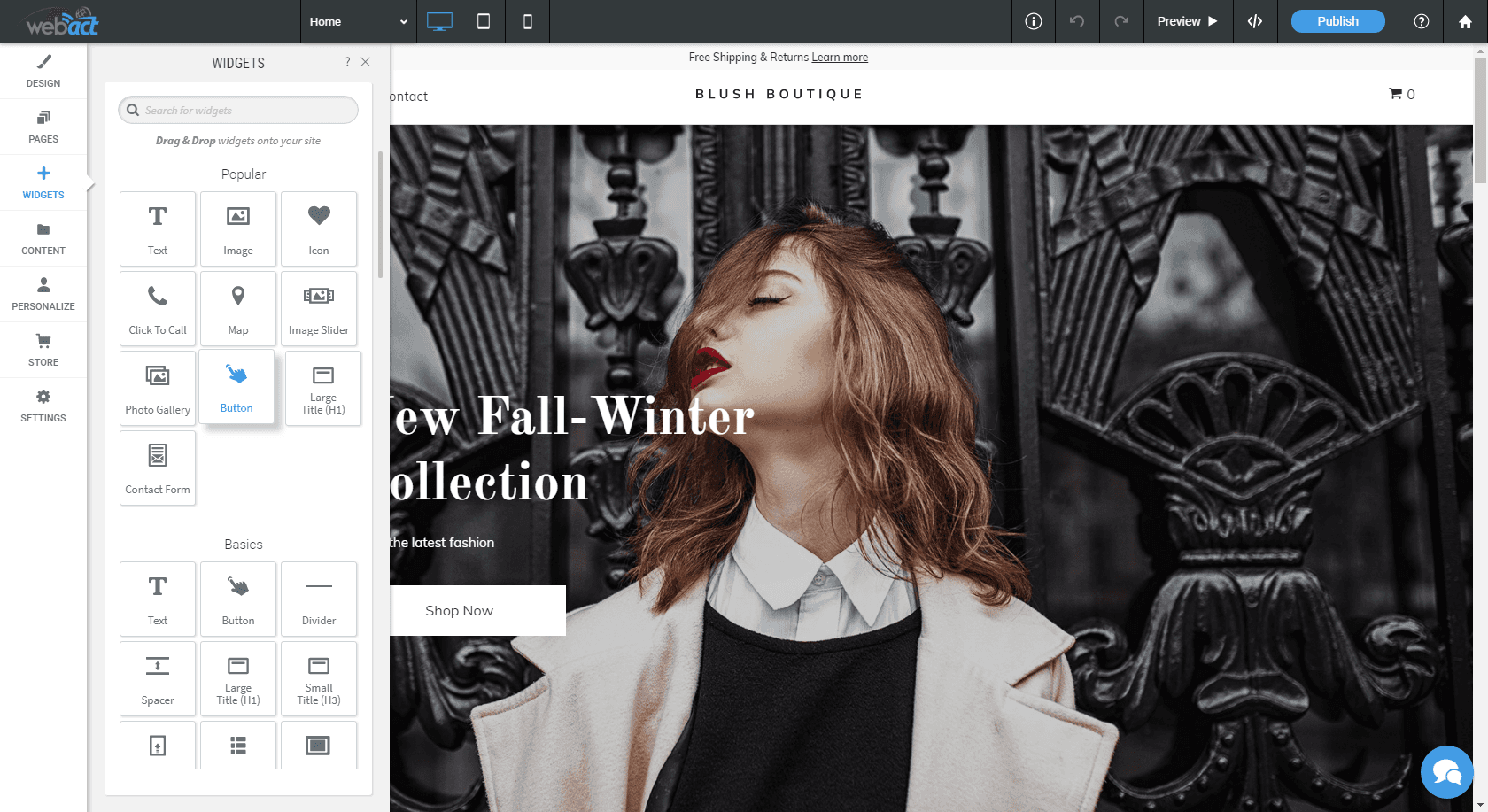WebAct Features | Website Design & Ads