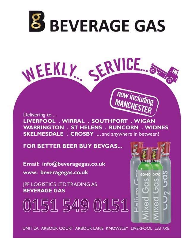 Beverage Gas | Liverpool | beer gas