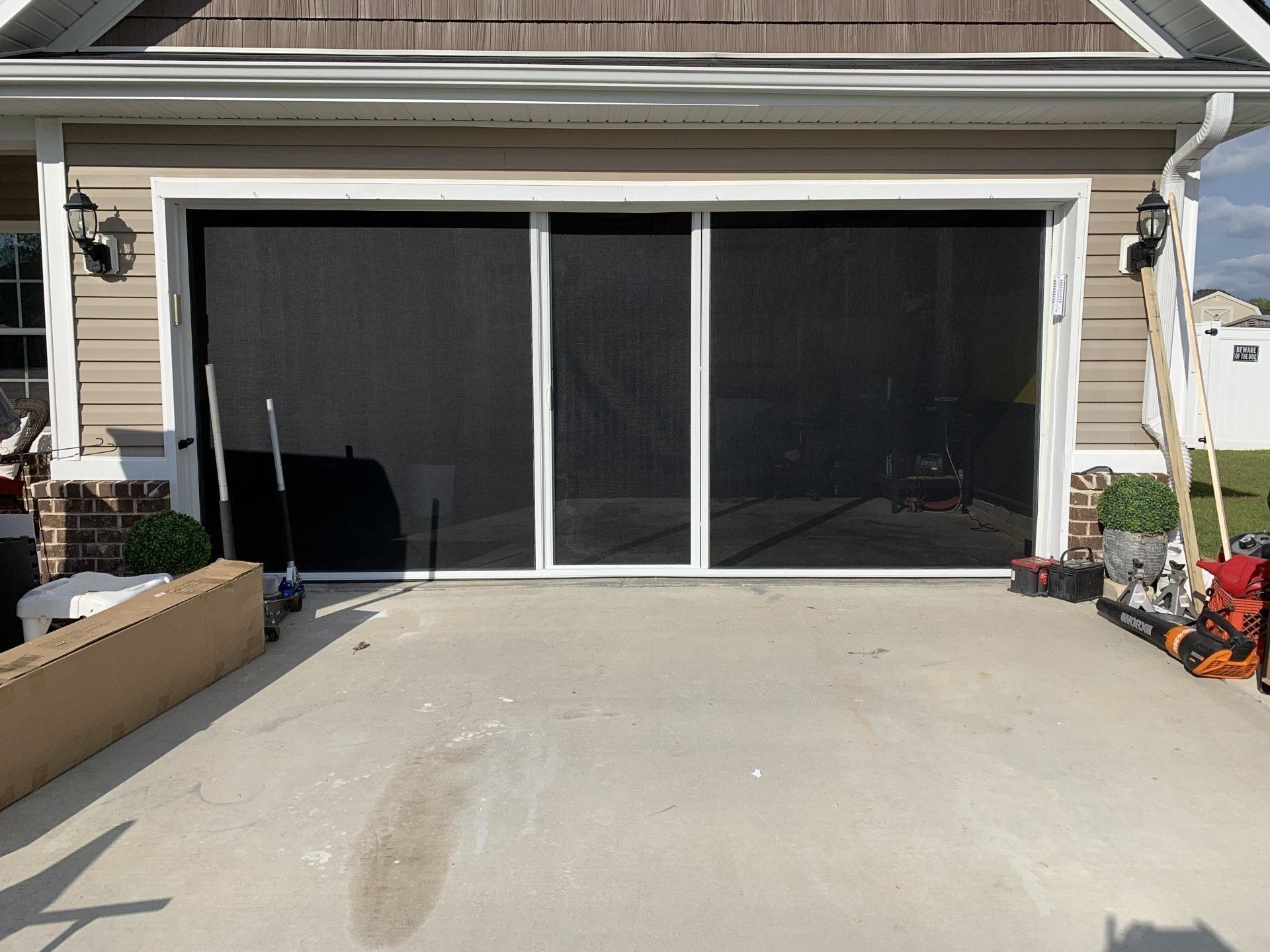 Garage Screens | Brunswick, St. Simons, Jekyll Island, GA | Golden ...