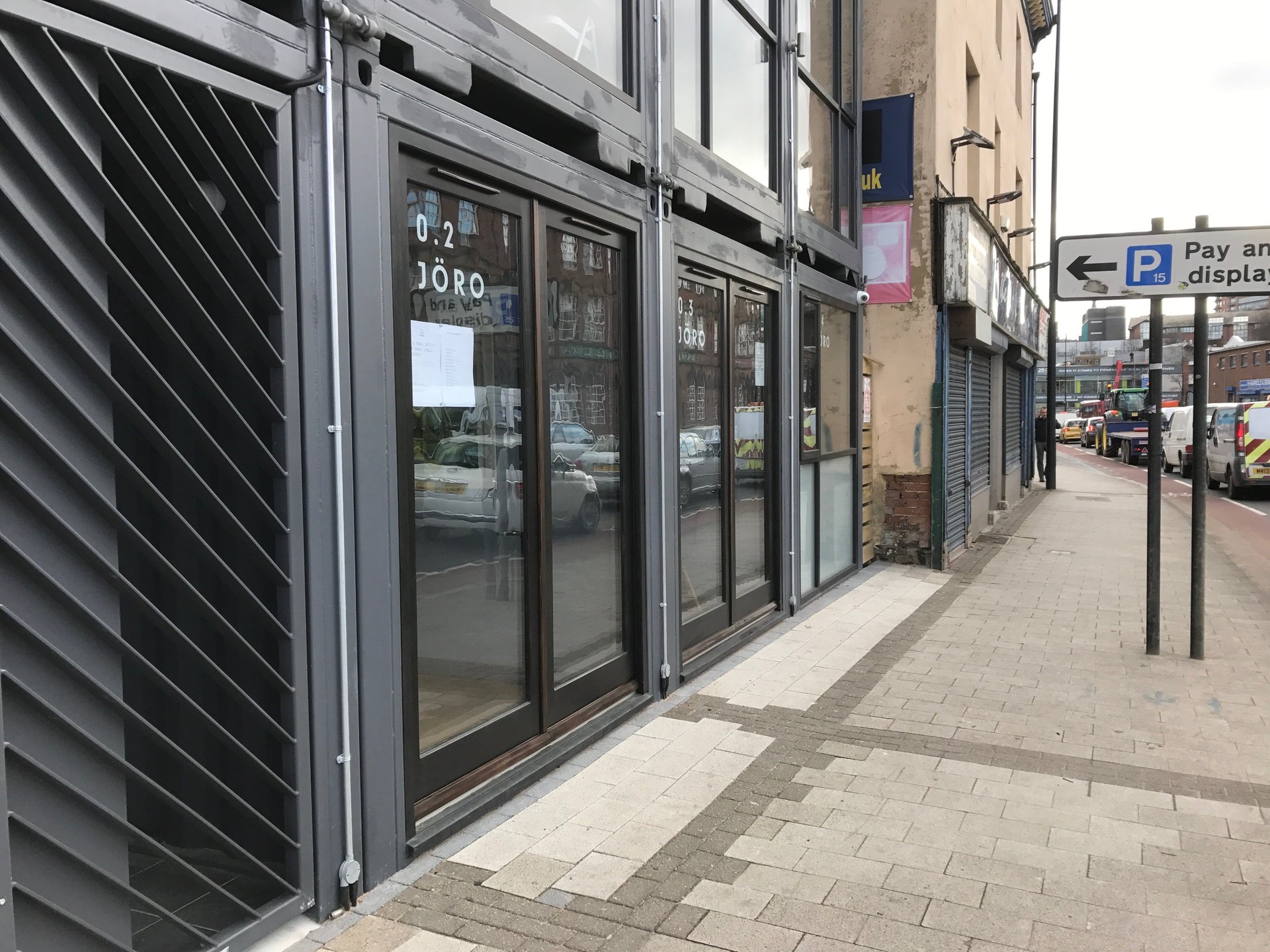 Commercial window fitting services from Lynthorpe Woodworks