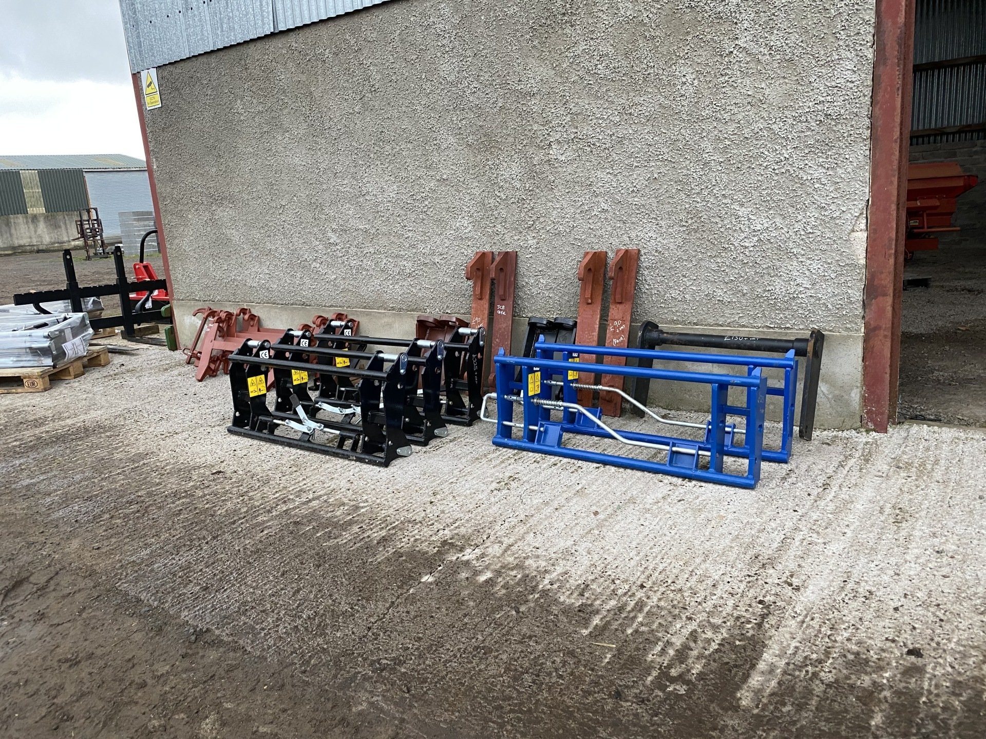 Loader Attachment Brackets