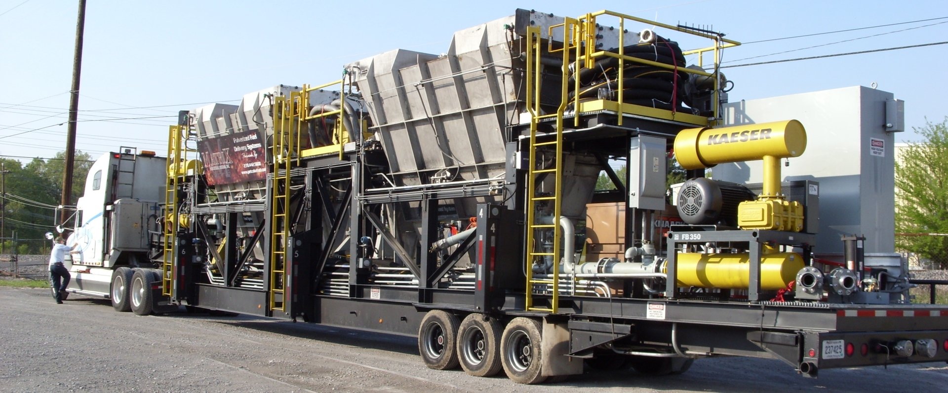 MOBILE TEST UNIT (MTU) - MOBILE FEED AND DELIVERY SYSTEM