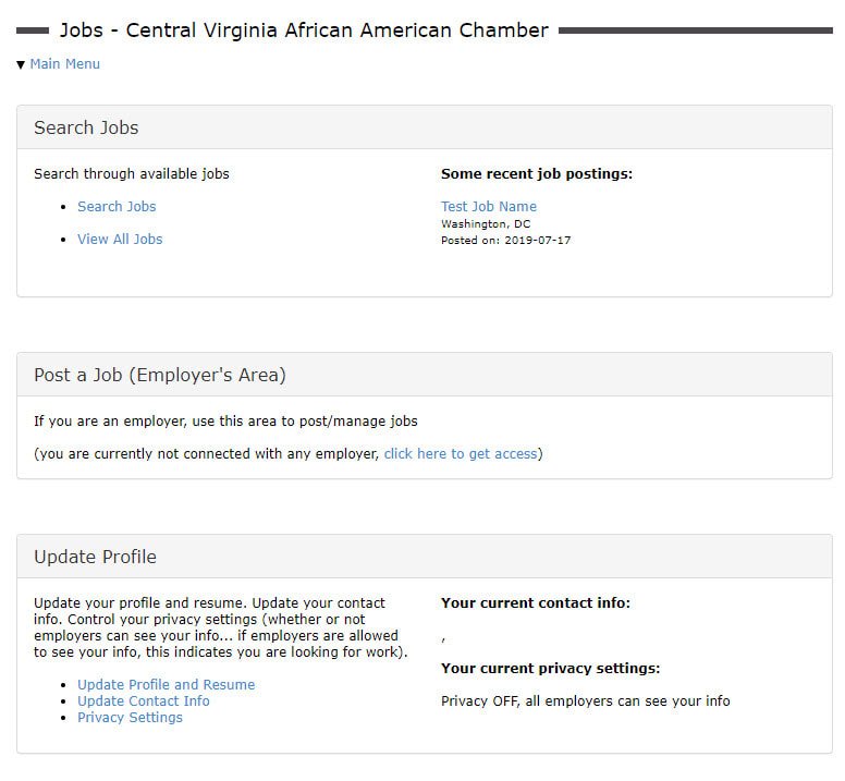 POWERFUL JOB BOARD INCLUDED WITH YOUR SYSTEM