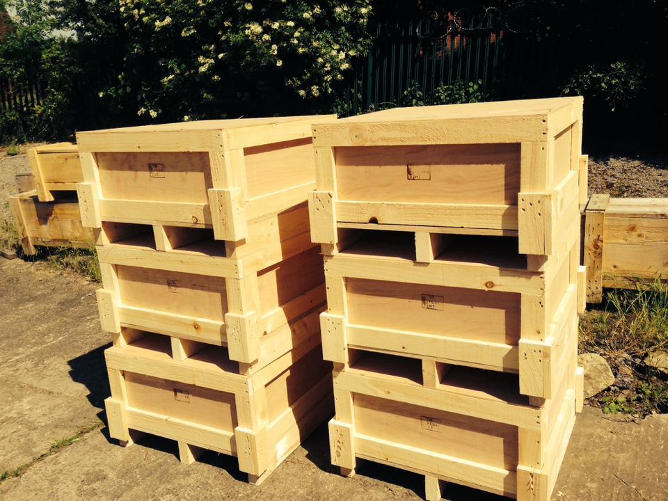Commercial wooden packaging | M J Woodworking