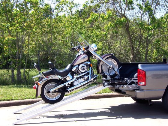 CruiserRamp Motorcycle Pickup Loader