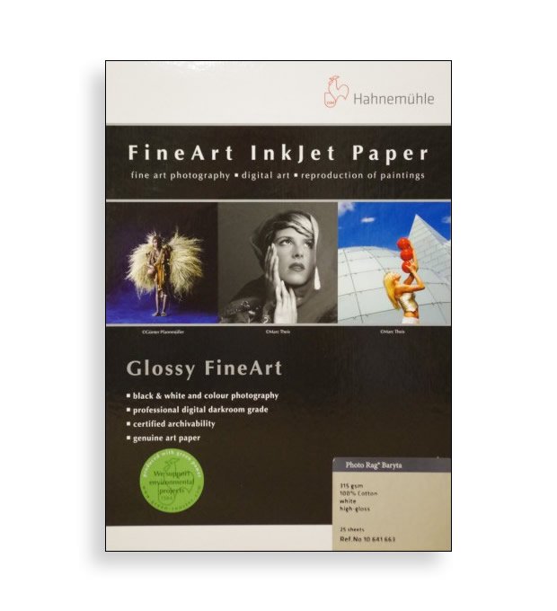 Baryta Paper from Fotospeed, Hahnemuhle and Canson Infinity