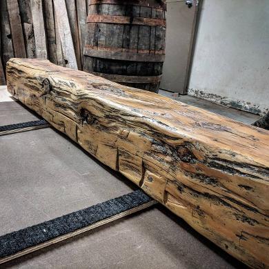 Live Edge Slab Hamilton | Hamilton Barn Beam