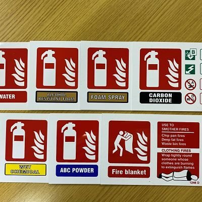 HFAS. The Fire Safety Specialists. Fire Safety Signage