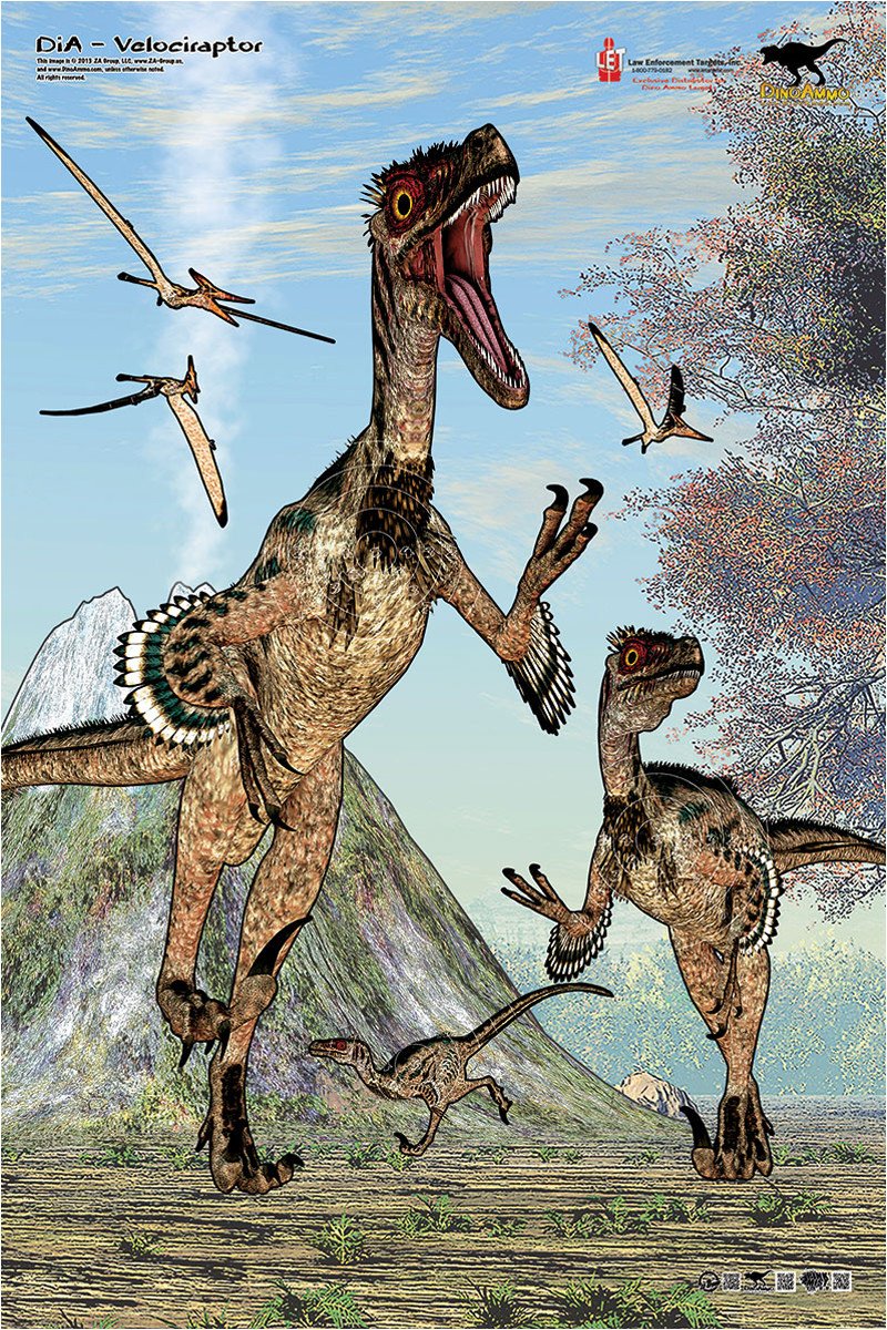 Dino Ammo Dinosaur Targets