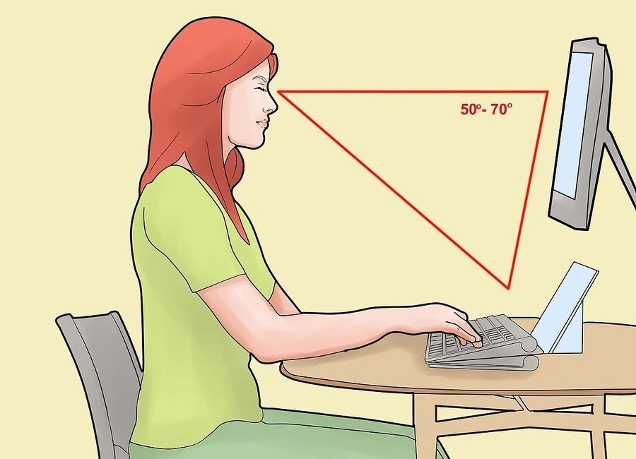 Sitting at a computer can be tricky, use this tips to maintain healthy ...