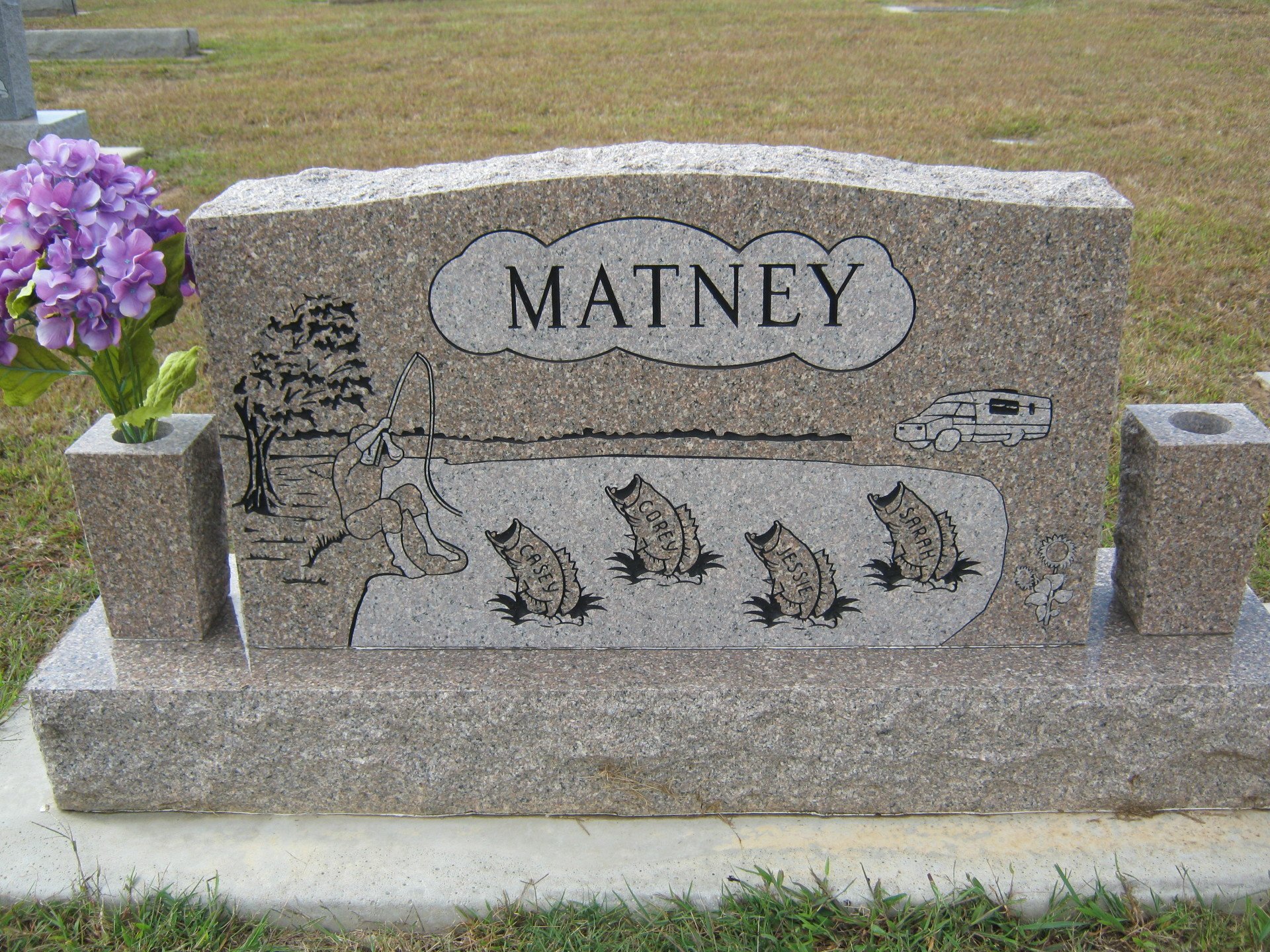 Double Headstone Designs | Pryse Monument Co.