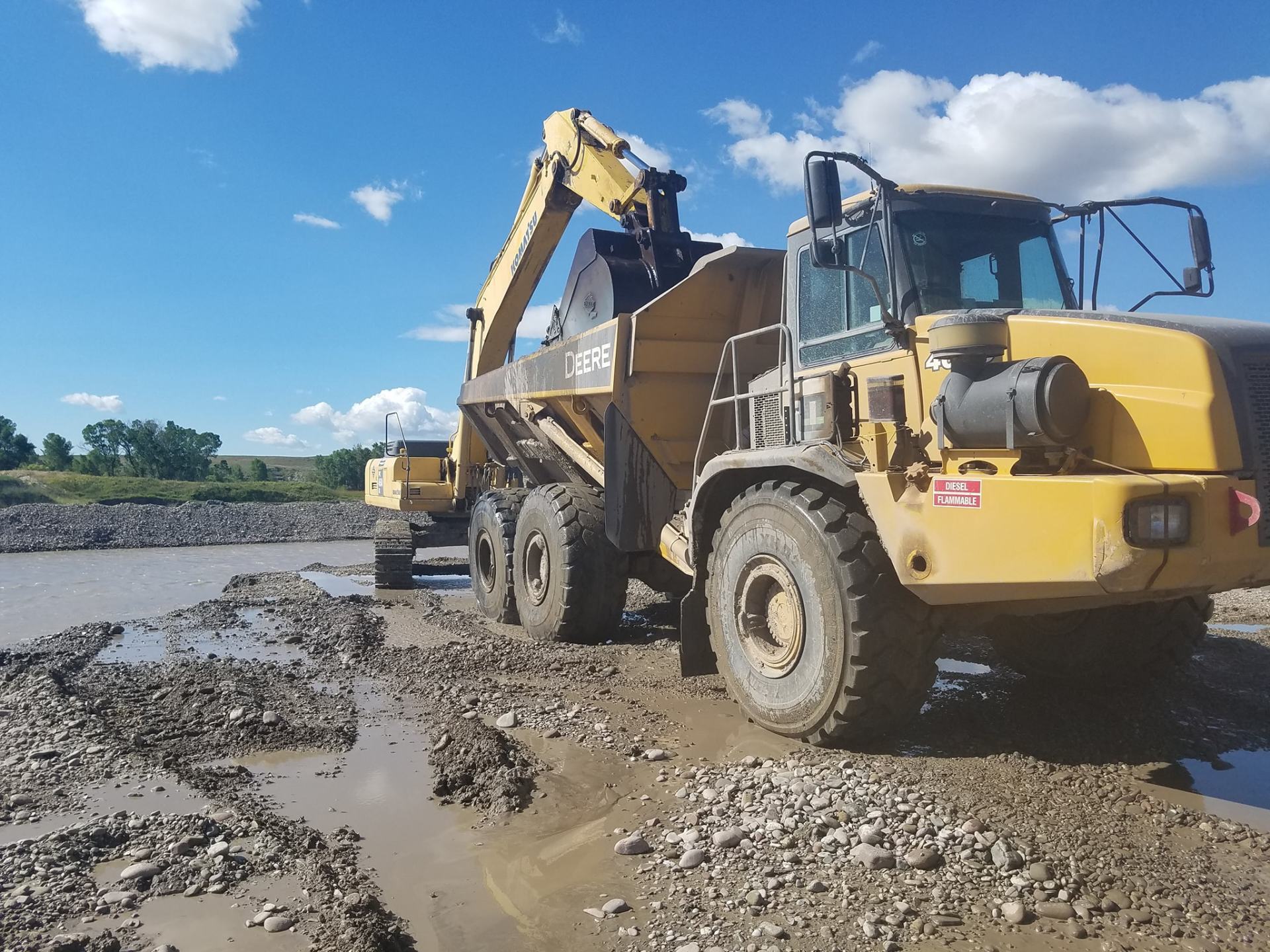 Trucking, Excavation | Great Falls, MT | MRTE Inc