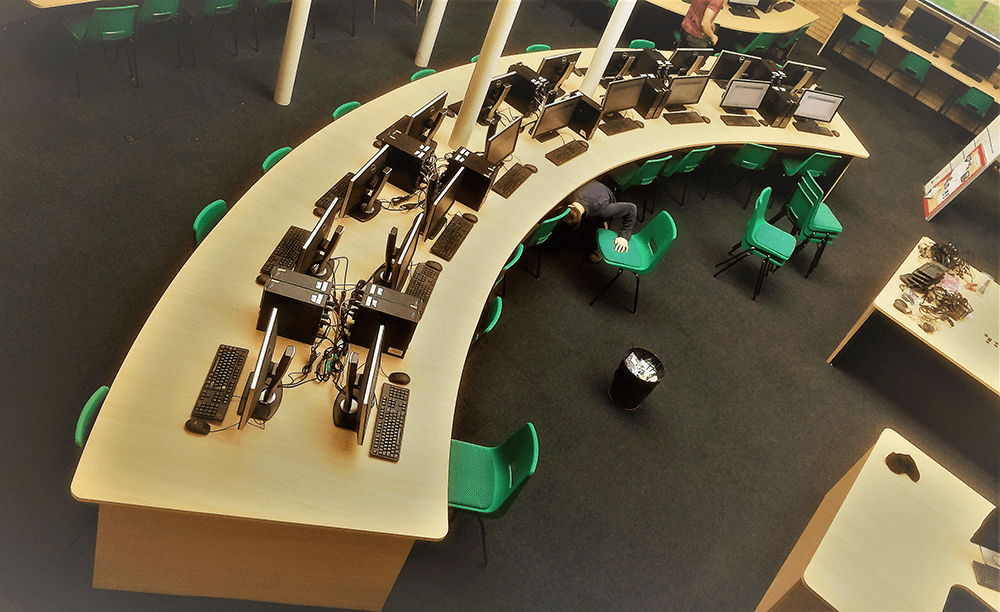 IT benching, ICT suites, Computer Desks, Computer Benches, Benching ...