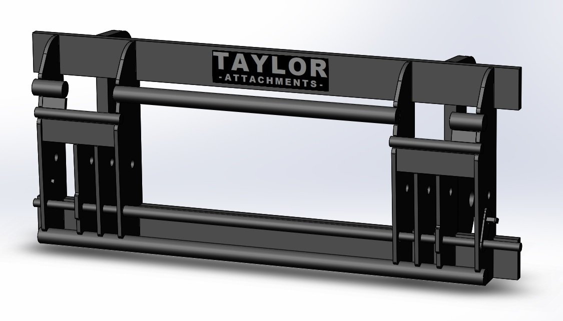 Tractor Headstock Conversion / Adaptor Brackets - Euro 8