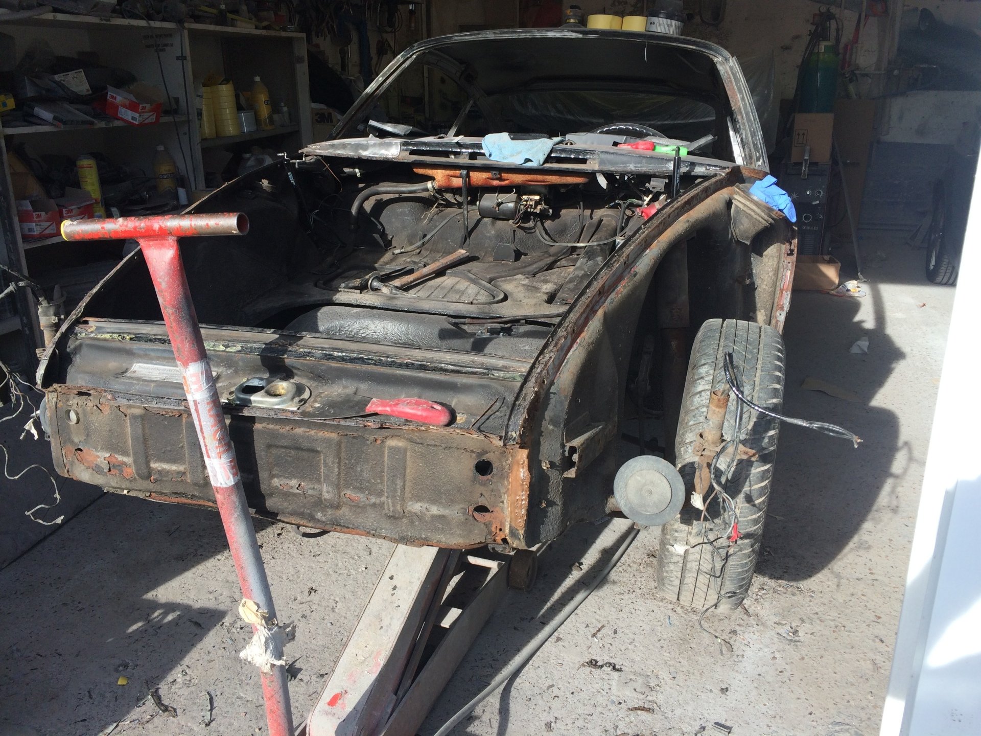 Full car rebuild, OSC