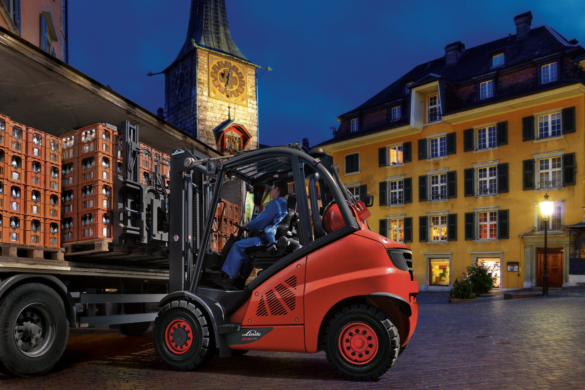 Linde Counterbalance Range | Fork East