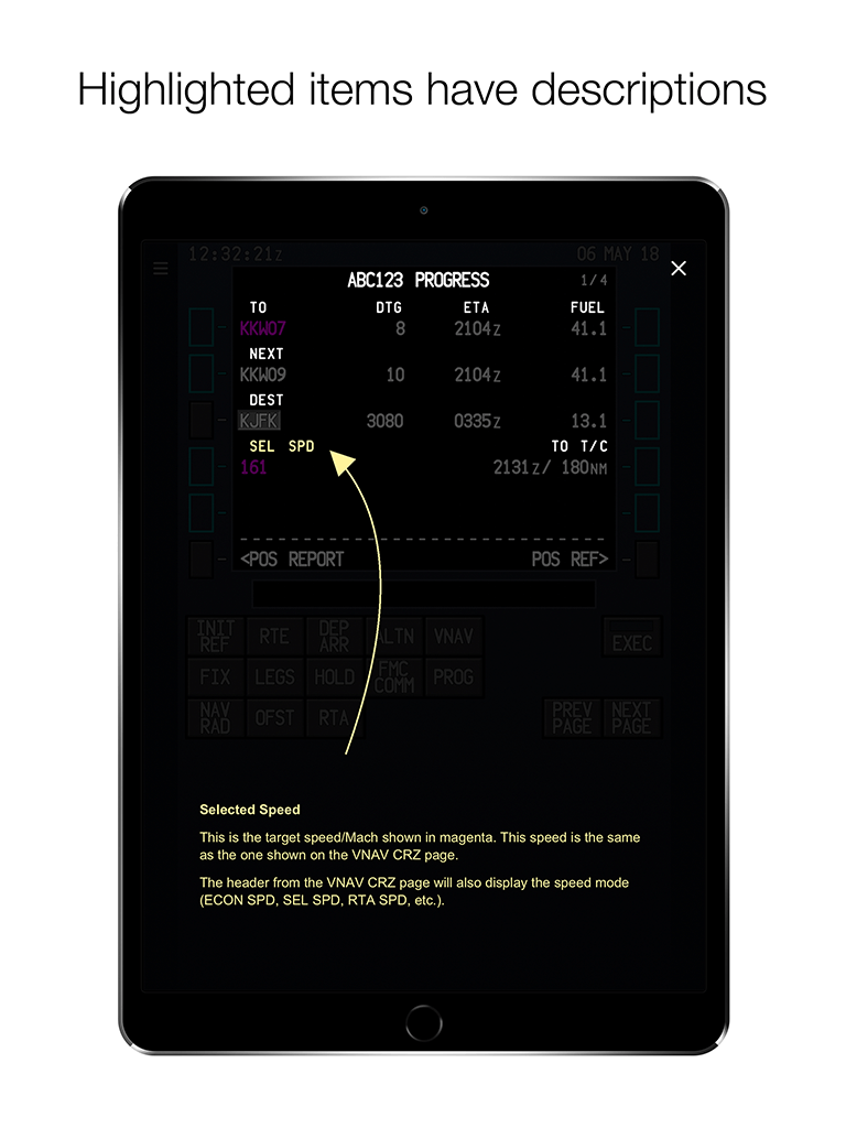 Boeing 787 FMC app B787 FMC guide Dreamliner FMC trainer FMC Tutorial