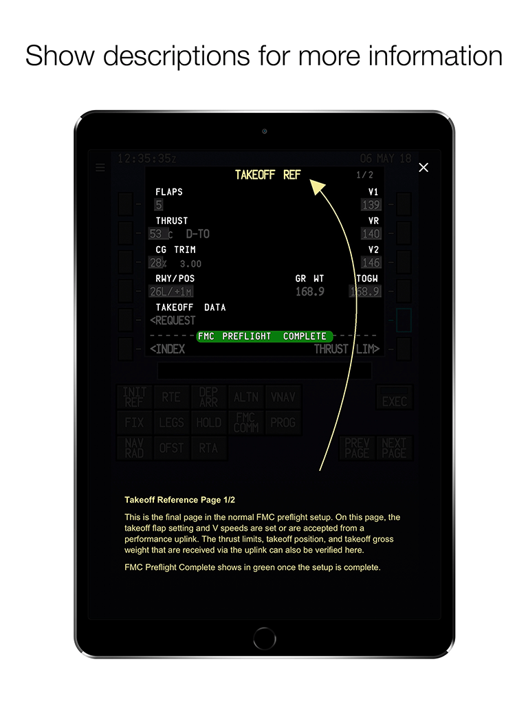 Boeing 787 FMC app B787 FMC guide Dreamliner FMC trainer FMC Tutorial
