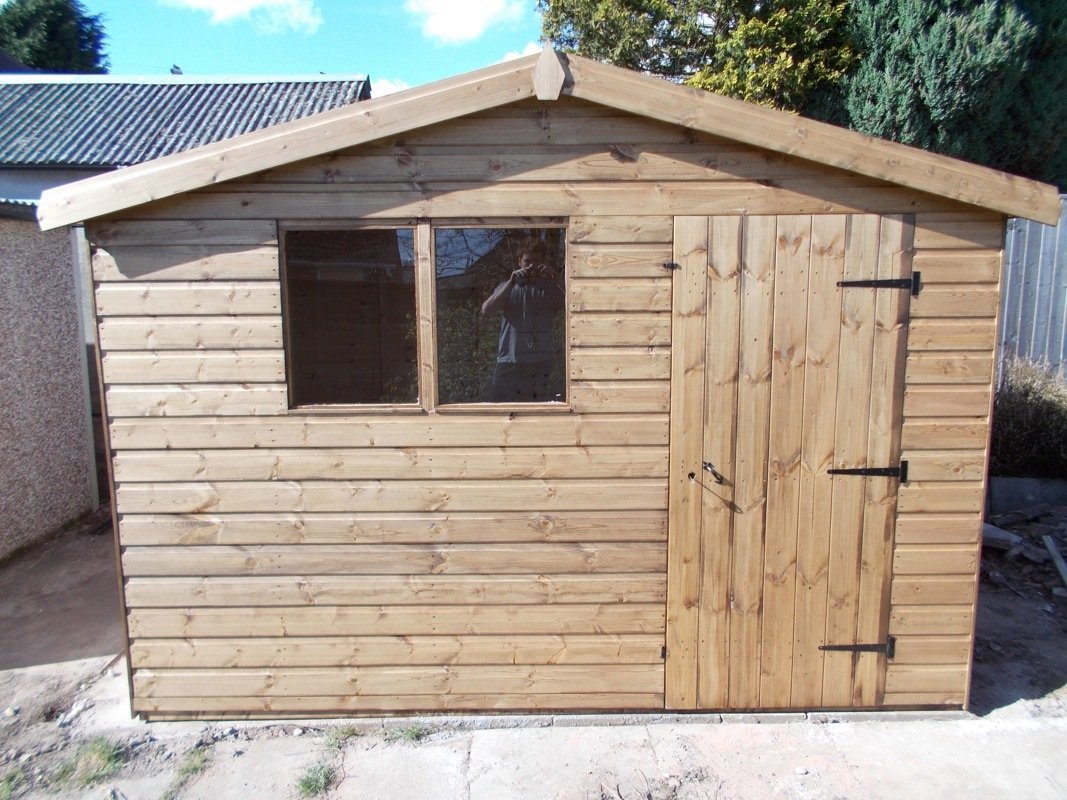 Portfolio of sheds constructed in and around Nottingham