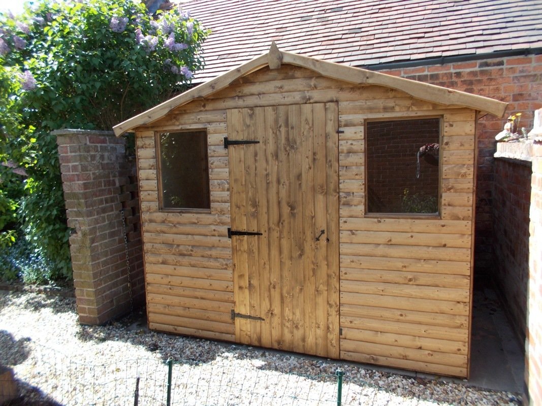 Portfolio of sheds constructed by Sherwood Shed Company