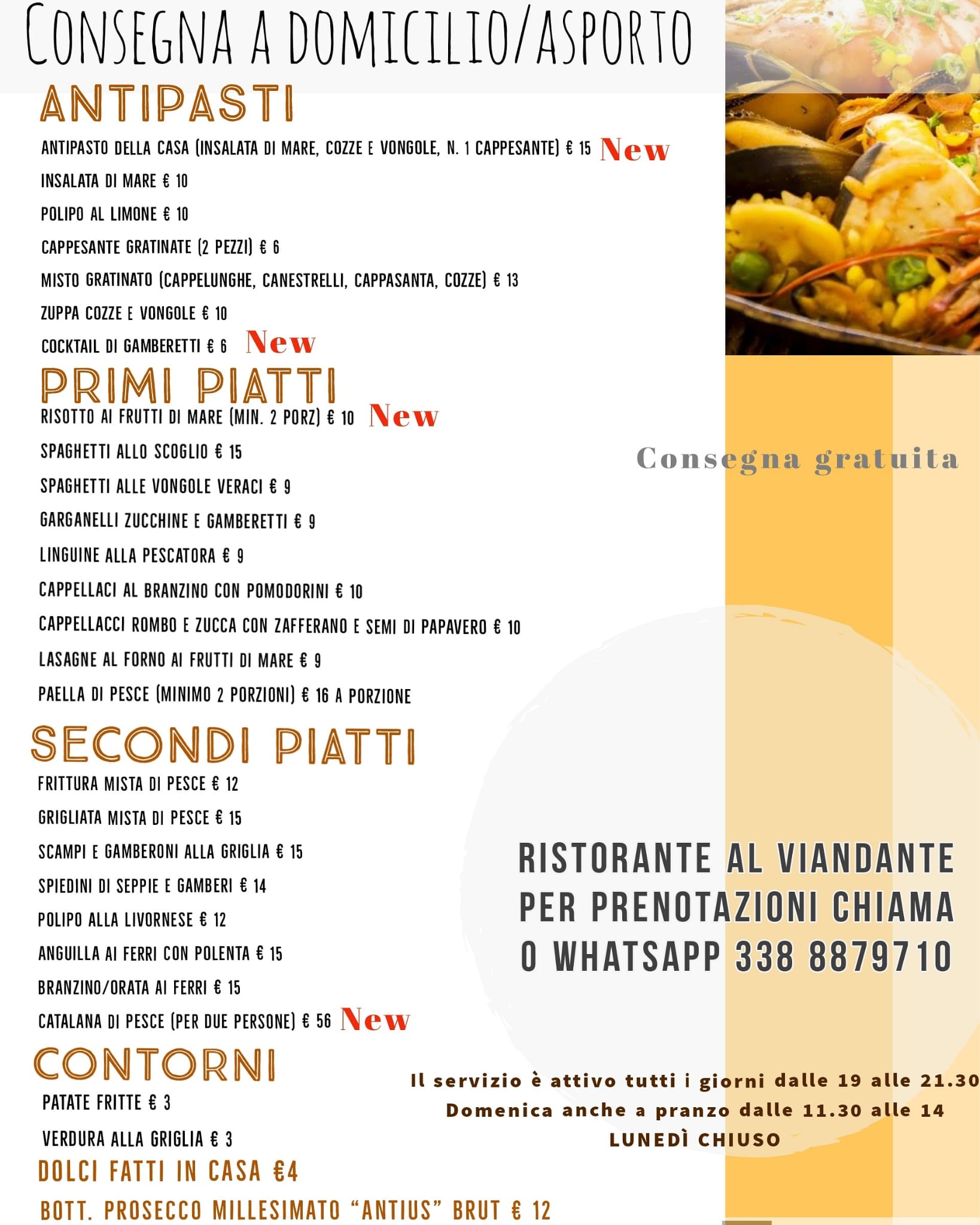 Menu a base di pesce fresco | Ceregnano | Ristorante Al Viandante