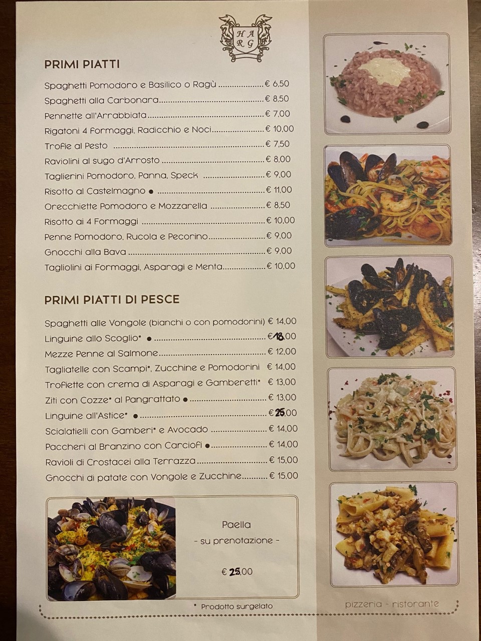 Fritture di pesce - Torino - La Terrazza