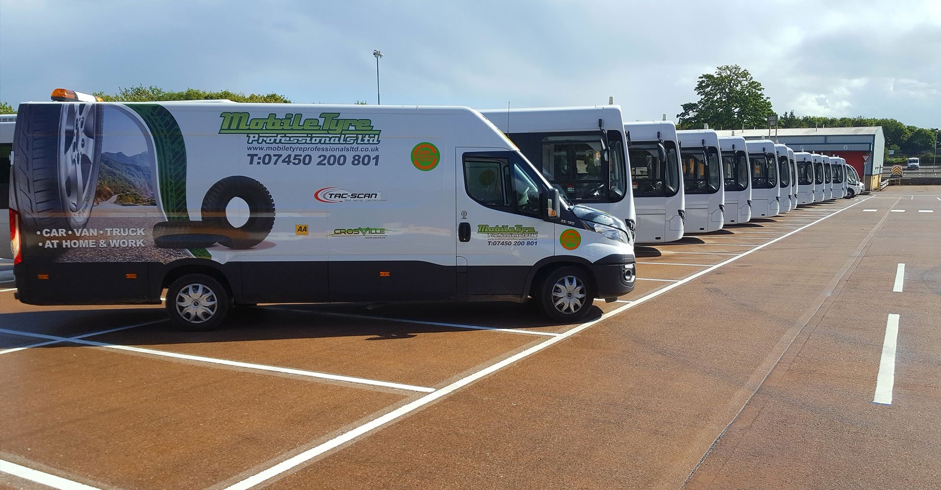 Lorry tyre and truck tyre fitting by Tyre Professionals