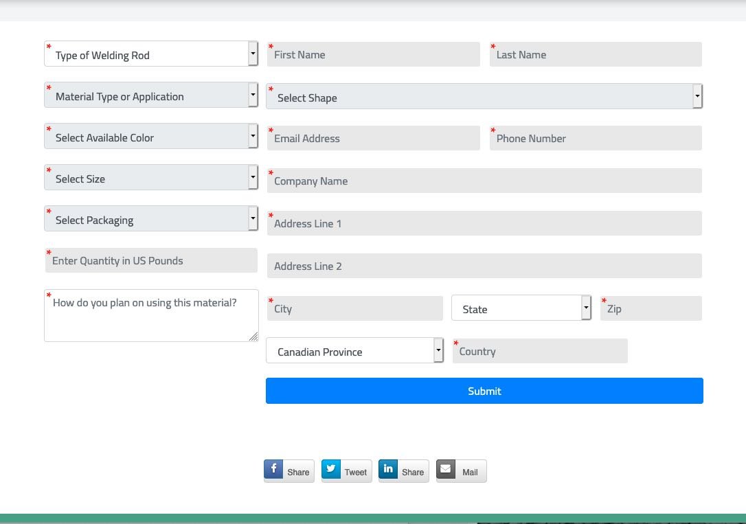 Manufacturing Website Design and Sales Funnel